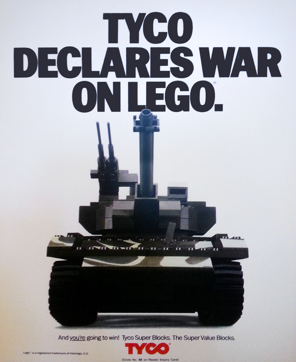 Battle of the Bricks: LEGO vs Tyco Super Blocks – ACT Museum